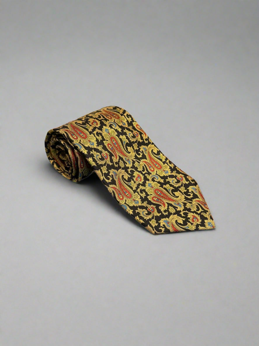 Brioni Paisley Silk Tie – Riflessi